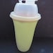 1970s TUPPERWARE Quick Shake Container 3 Pieces Yellow - Etsy
