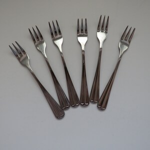 Vintage Cocktail Seafood Forks by International Silver Set of 6 Small ...