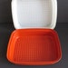 Tupperware Large Season Serve Marinade Container Paprika Orange Plastic ...