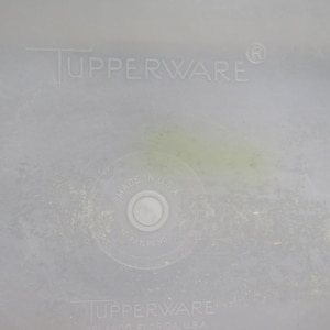 Vintage Tupperware Cracker Keeper 2 Piece White Clear Kracker Keeper ...