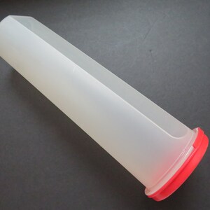 1980s Tall Tupperware Spaghetti Keeper 2 Pc Set Modular Mates Pasta ...