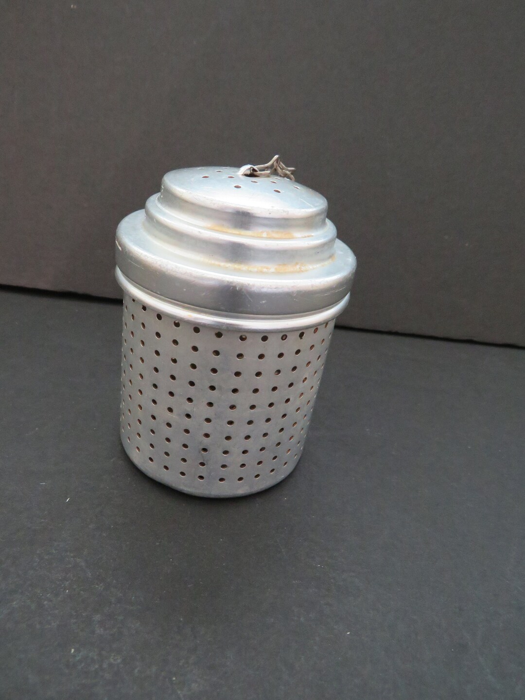 Vintage Large Tea Infuser Perforated Aluminum Loose Leaf Tea - Etsy