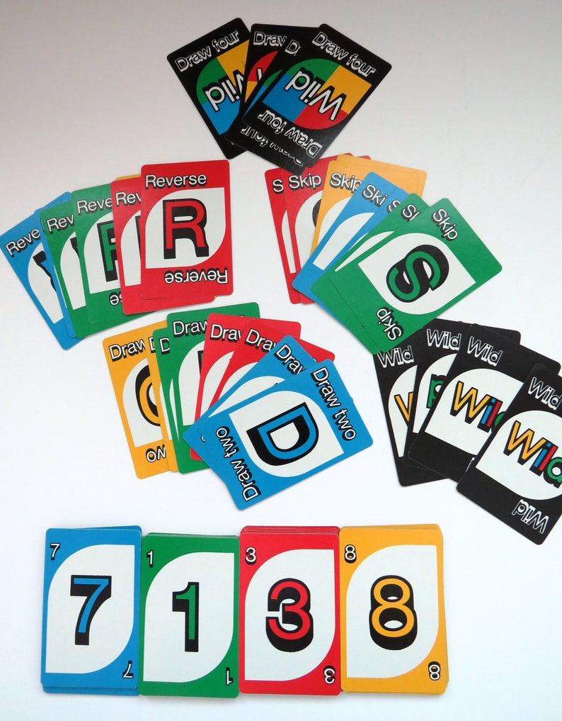 1988 UNO Card Game by International Games Complete Boxed Set - Etsy
