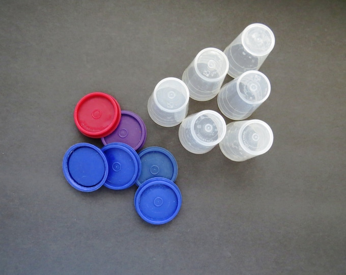 Tupperware Midget Storage Containers With Lids - Set of 6 - Snacks ...