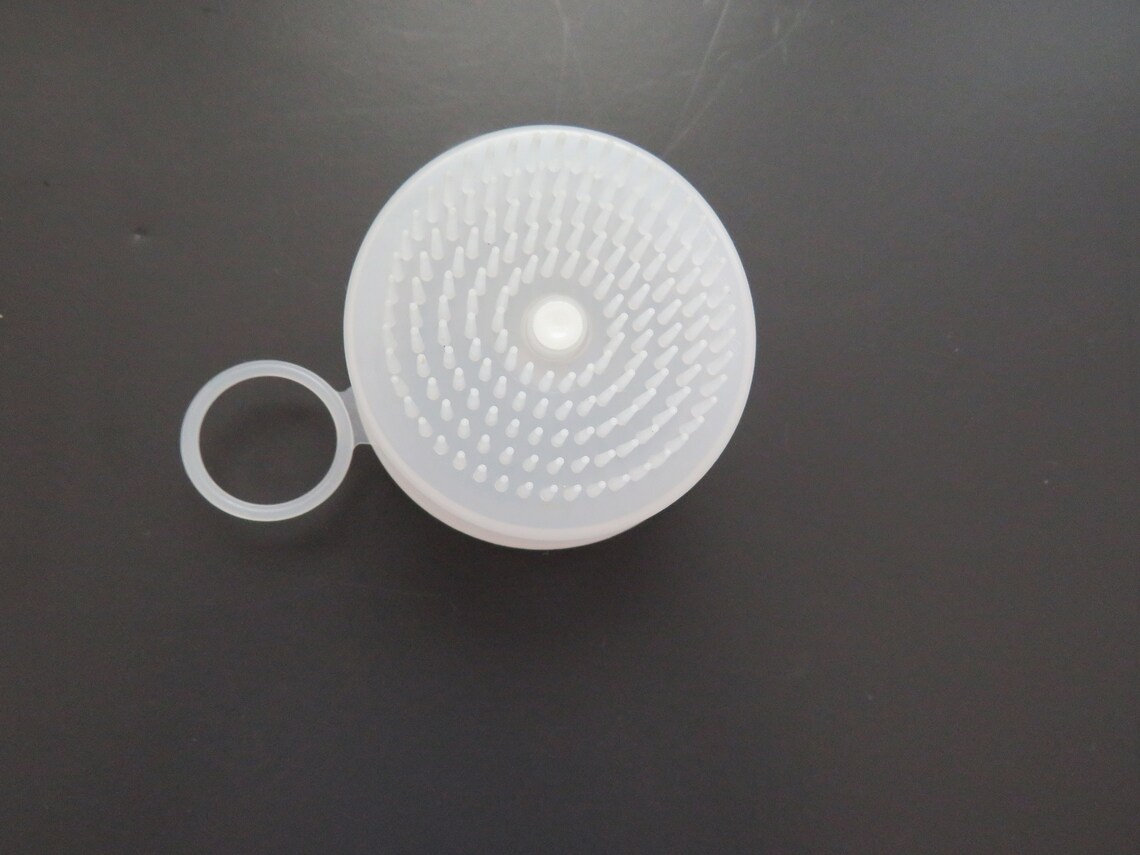 Vintage Tupperware 2 Piece Scrubber With Spring and Seal - Etsy