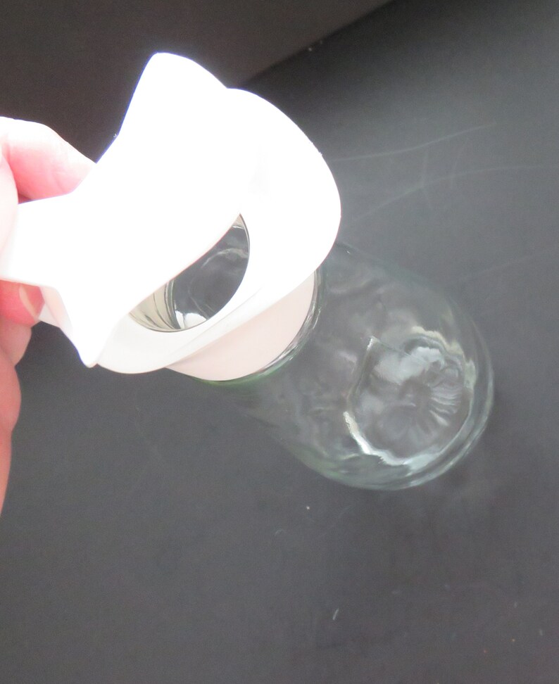 1960s Vintage Log Cabin Syrup Pitcher White Plastic Pour Lid - Etsy