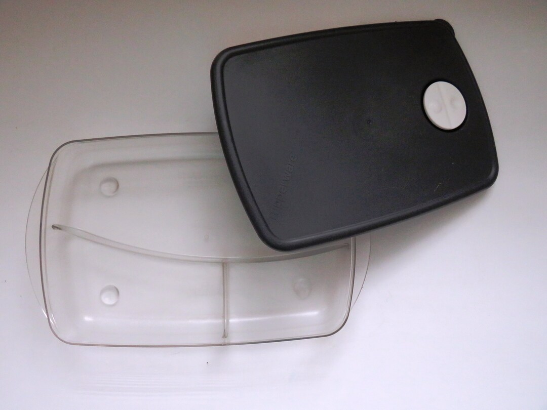 Tupperware Vent N Serve Divided Container - Rectangle Rock N Serve ...