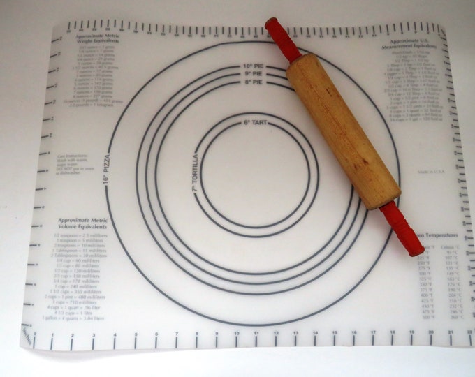 Pastry Mat - Sheer Black Graphics - Pastry Chef Pie Crusts Pastries ...