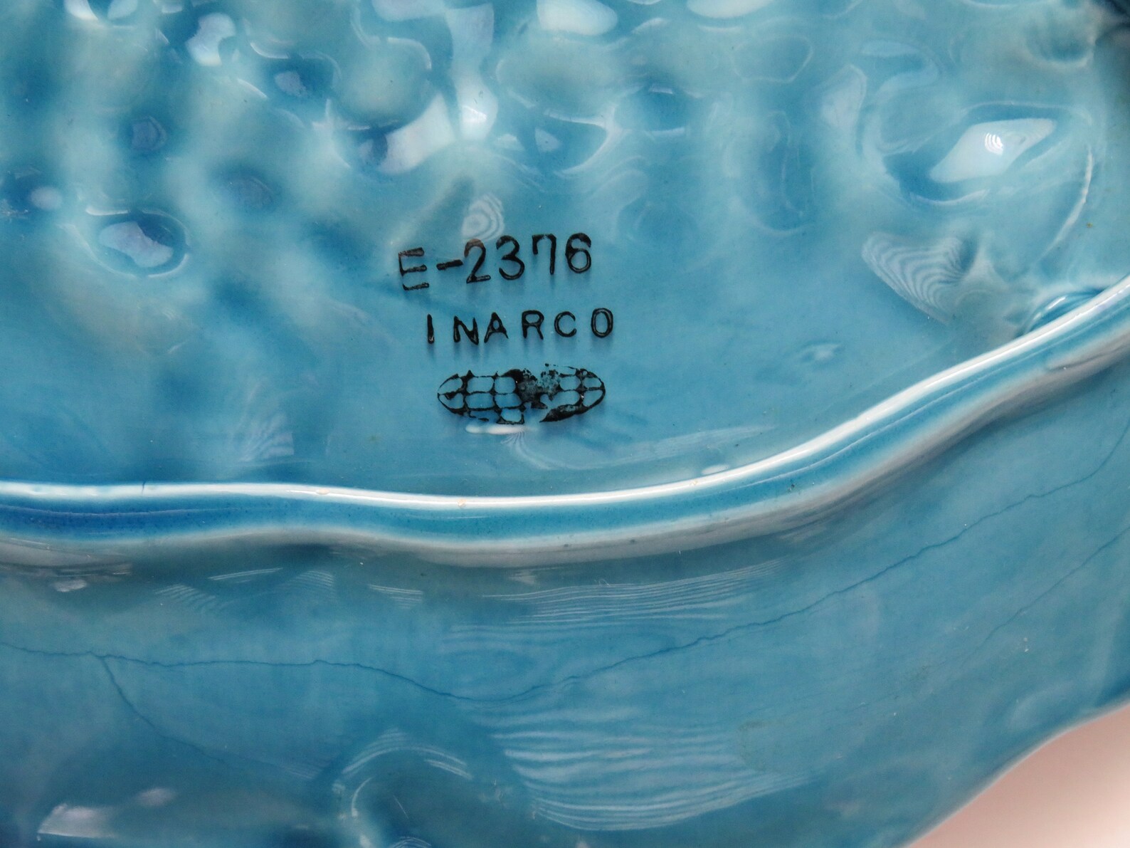 1960s Mid Century Retro Mod Relish Mood Indigo Blue Dish by Inarco ...