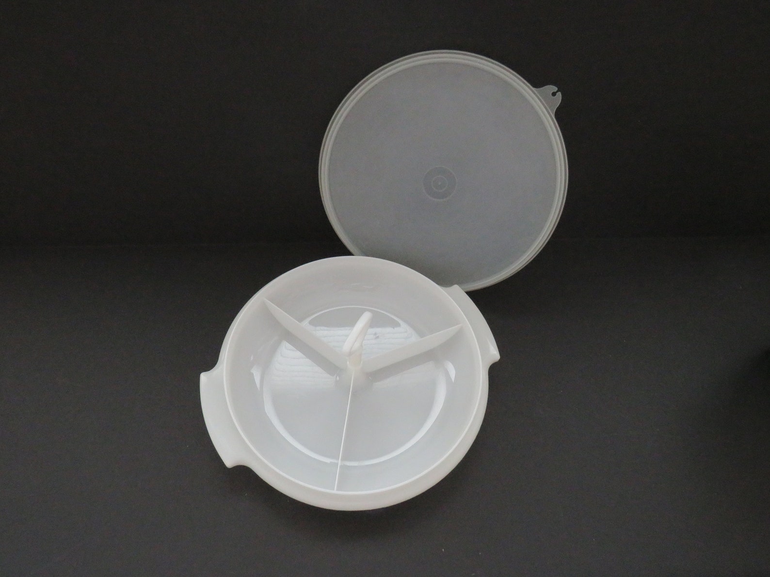 1960s Tupperware Divided Relish Dish With Lid and Handle - Etsy