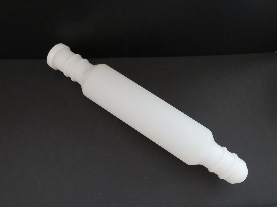 1960s Tupperware Fill N Chill Rolling Pin - Sheer White Plastic ...