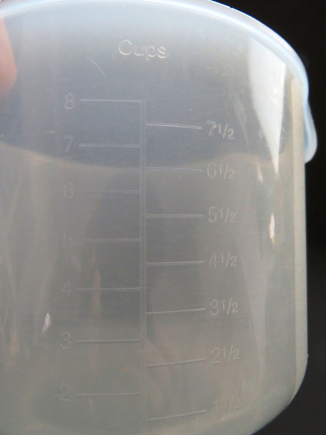 1980s Tupperware Mix N Store 8 Cup Measuring Pitcher Retro | Etsy