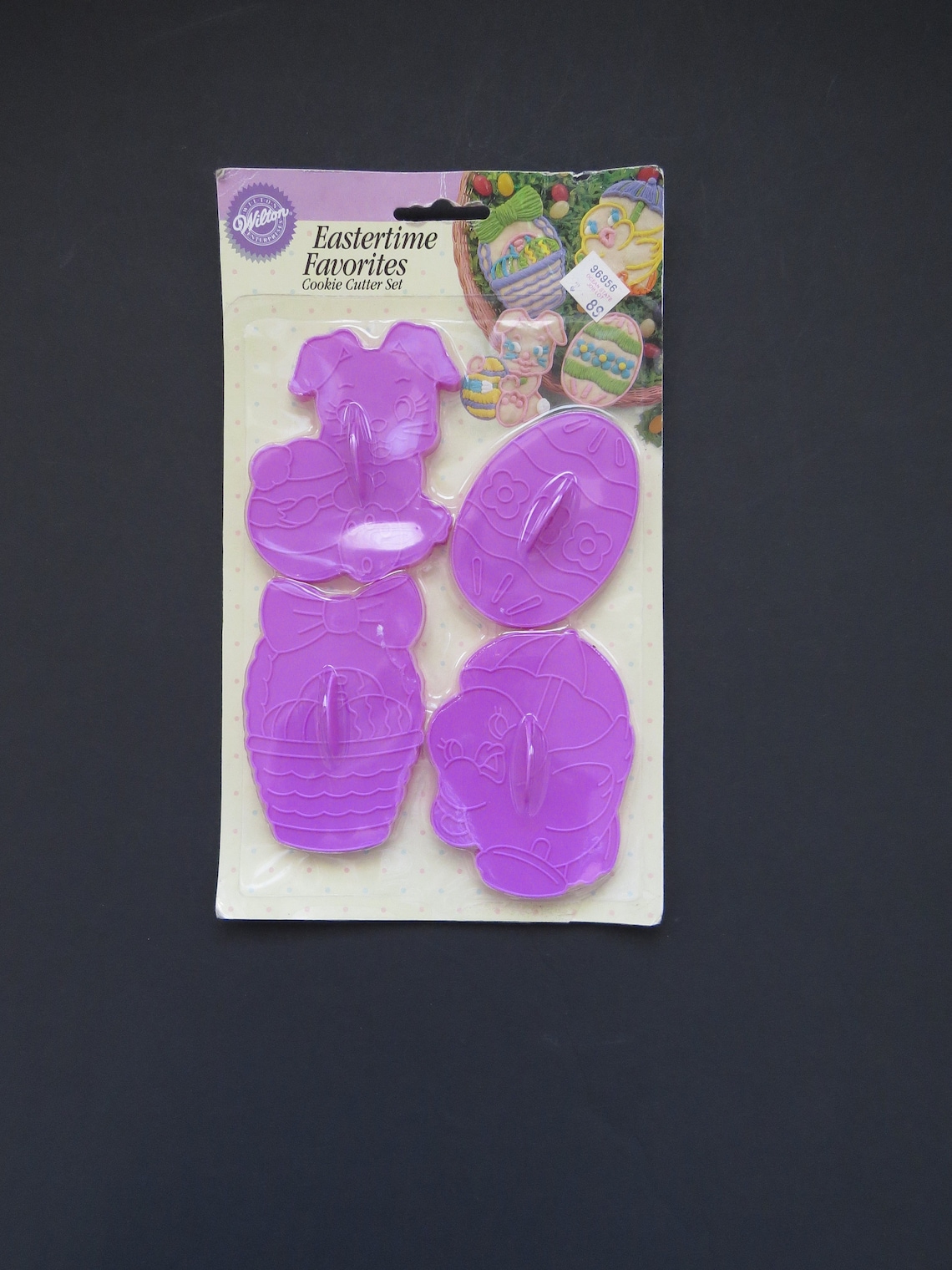 4 Purple Plastic Easter Cookie Cutters by Wilton Easter - Etsy