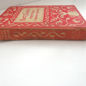 Betty Crockers Picture Cook Book - 1950 1st Edition 7th Printing Red ...