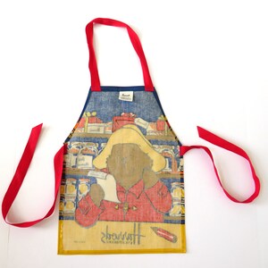 Childrens Harrods Paddington Bear Vinyl Bib Apron Harrods Souvenir PVC ...