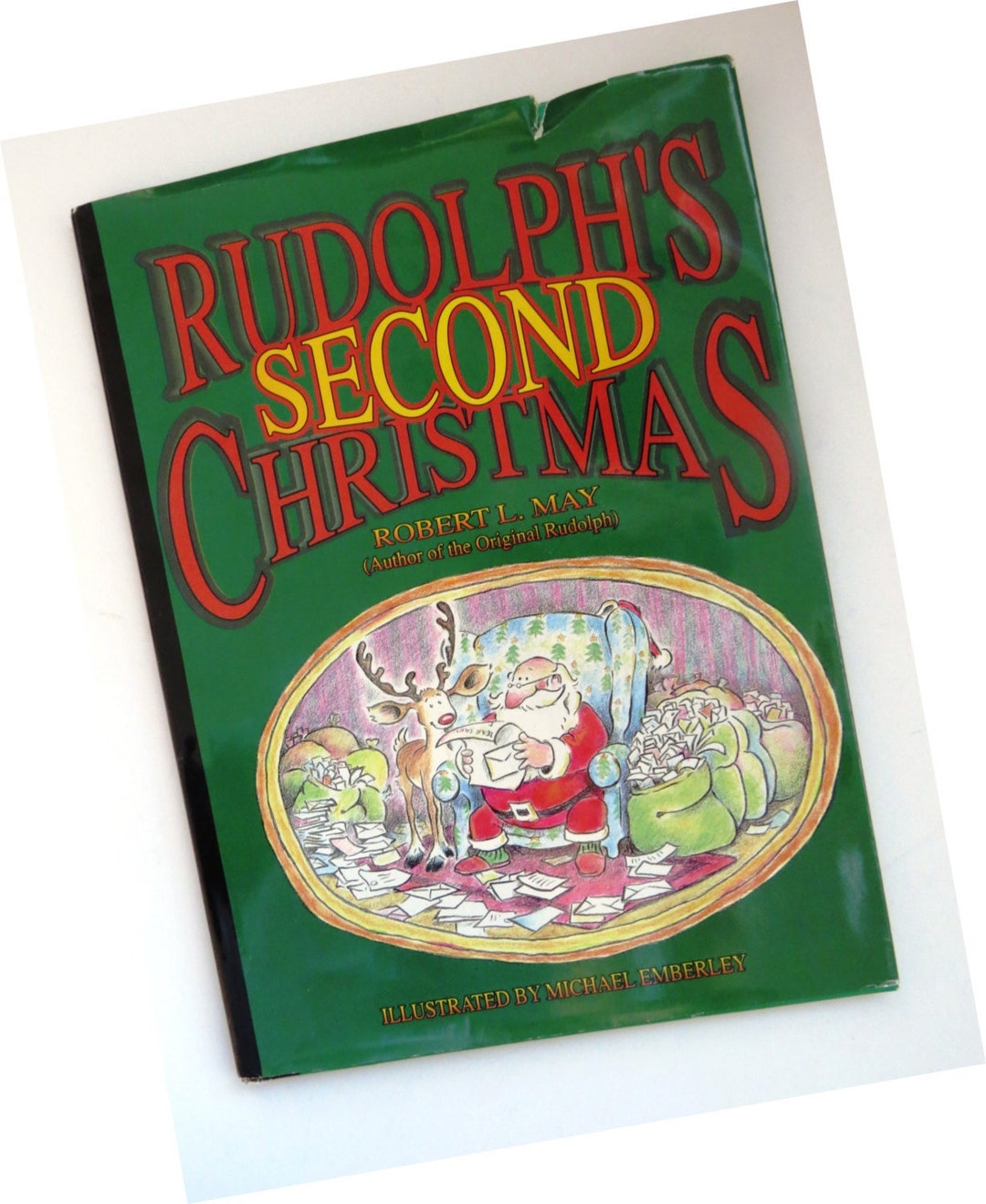 Rudolphs Second Christmas Book by Robert May 1992 1st Edition Childrens ...