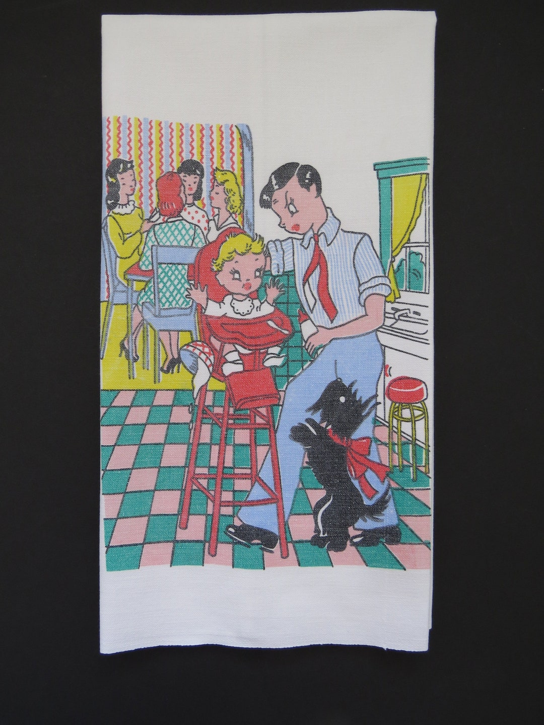 Vintage Towel Baby Number One by P & S Creations - Life Can Be ...