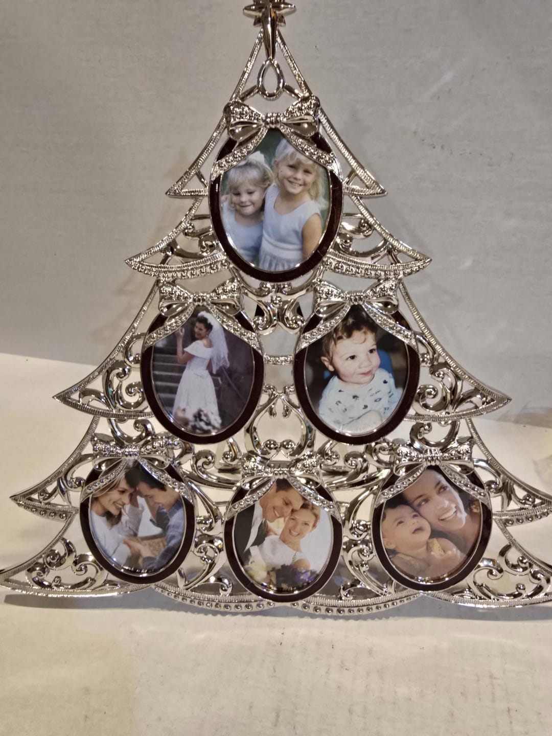 Tree Frame Six Pictures Gorham Nickel Plated 12.5 Inches NEW in Box - Etsy