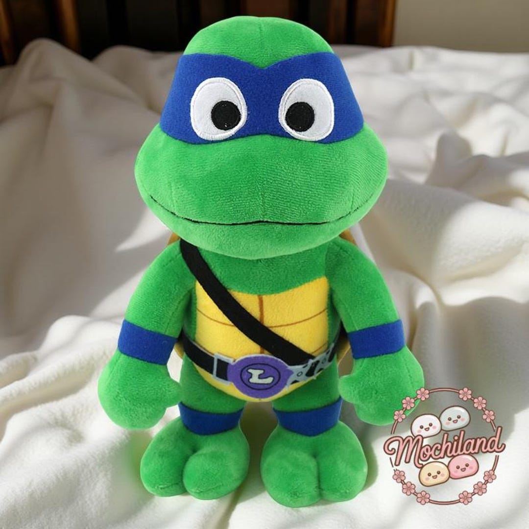 TMNT Plush Toy Set Teenage Mutant Ninja Turtles Kawaii Stuffed Animals ...