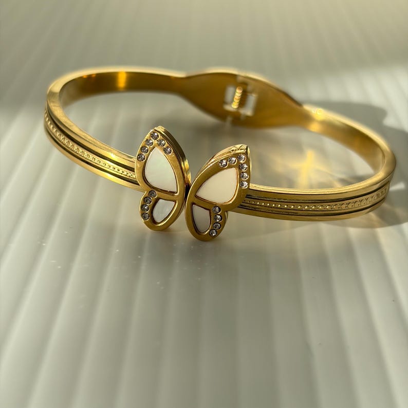 Butterfly Openable Cuff Bangles| Bracelet | Wrist Wear Wrist Bangles ...