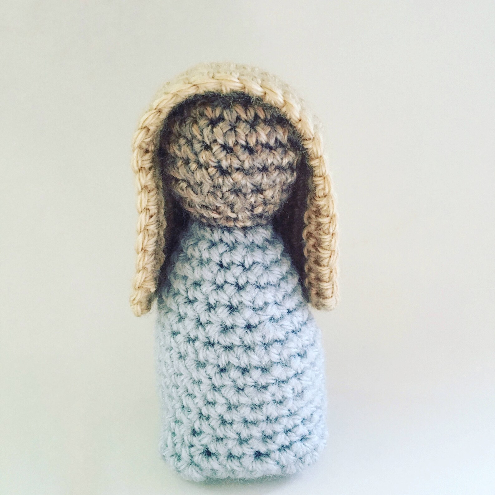 Crochet Nativity Set - Nativity Set - Rustic Crochet Nativity Set ...