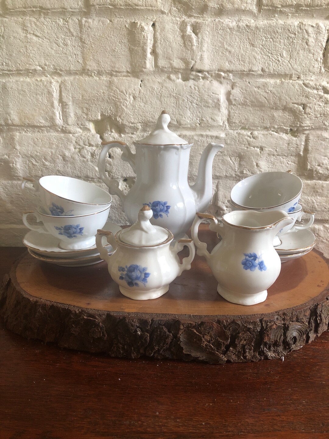 Vintage Ceramic Tea Set Kahla German Democratic Republic - Etsy