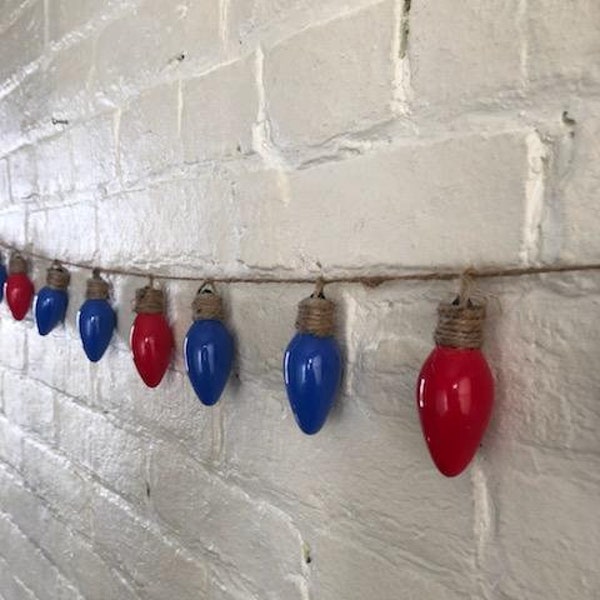 Light Bulb Garland - Etsy