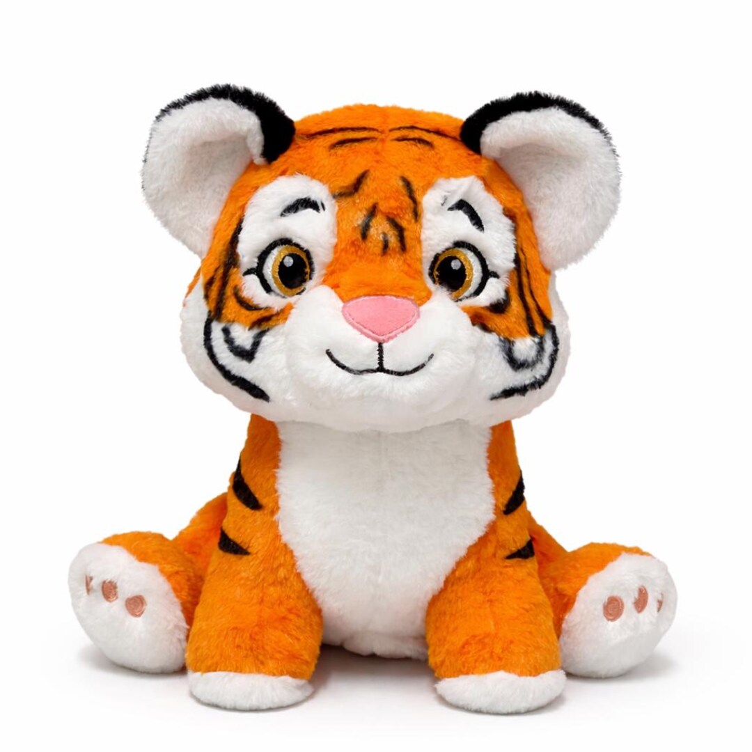 Sheroo Brave Little Tiger Plush, Comforting Stuffed Animal With 60 ...