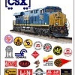 CSX RAILROAD SIGN Trains Heritage Locomotives Trains - Etsy