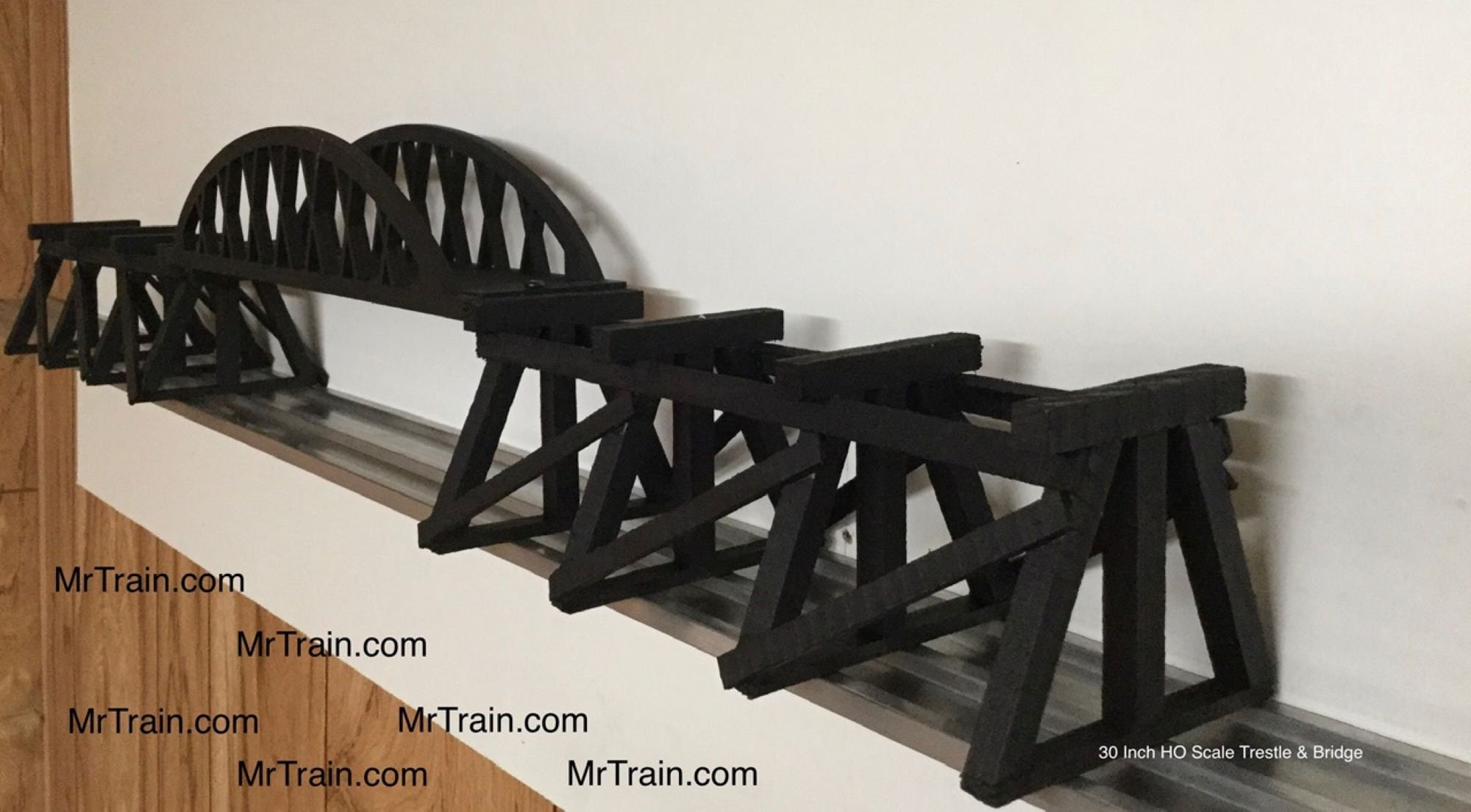 HO Scale 30 Inch Model Train Bridge & Trestle for HO Gauge Trains - Etsy