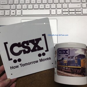 CSX Railroad Coffee Mug - CSX Trains & Heritage Logos - Etsy