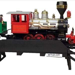 G Scale Girder Bridge With Trestle | 30" Long Miniature Railroad ...
