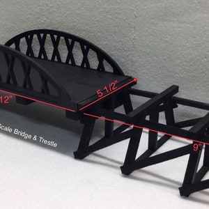 G Scale Model Train Bridge & Trestle - 30 Inches Long / Toy Trains ...