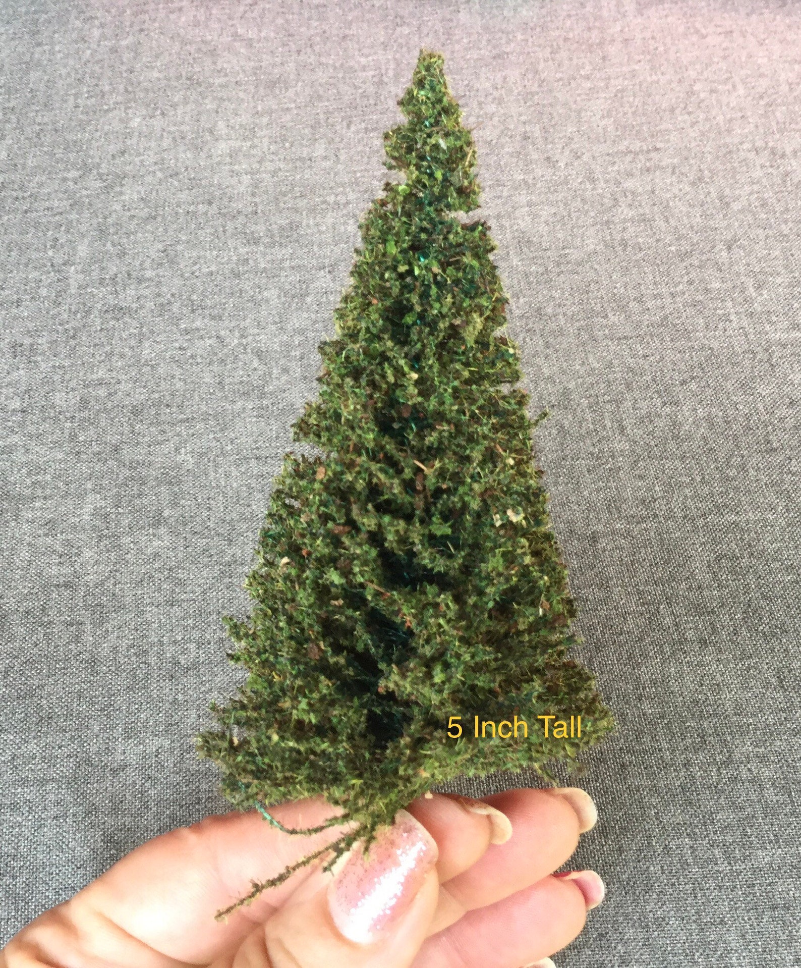 MINIATURE PINE TREE Choose a Size Doll House Model - Etsy