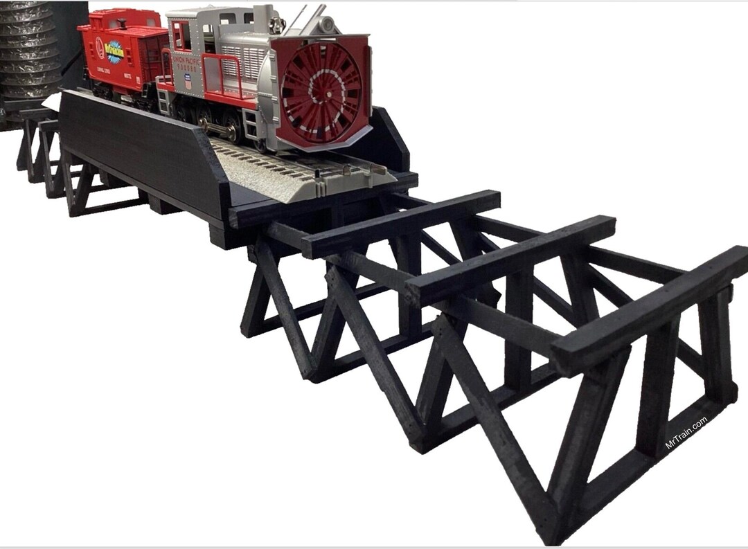 O Scale Girder Bridge With Trestle | 30" Long Miniature Train ...