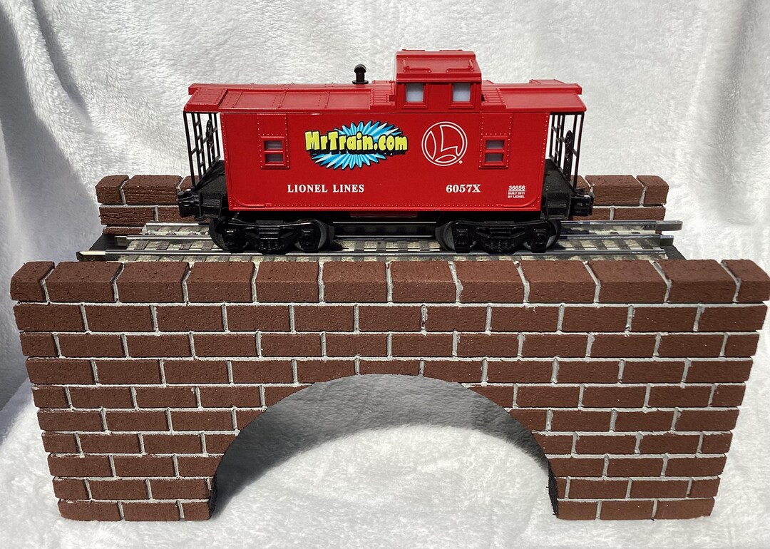 O SCALE BRIDGE | Model Railroad | Brick Arch | 12" Train Scenery | O ...