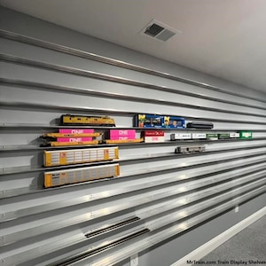 O Scale/gauge Model Train Display Shelves | Set of 5 | 48 Inch | Trains ...