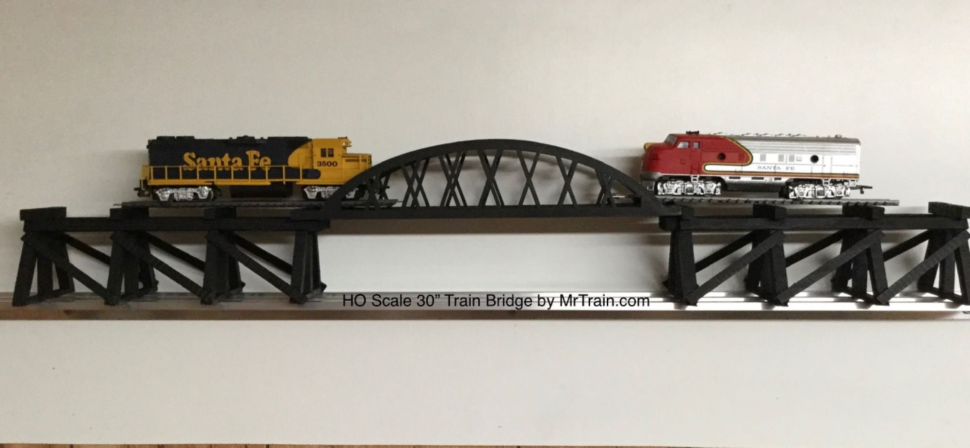 HO Scale 30 Inch Model Train Bridge & Trestle for HO Gauge Trains - Etsy