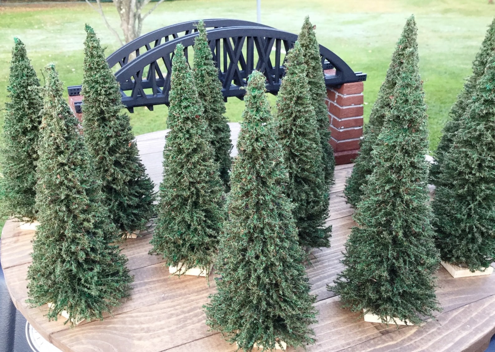 MINIATURE PINE TREE Choose a Size Doll House Model - Etsy