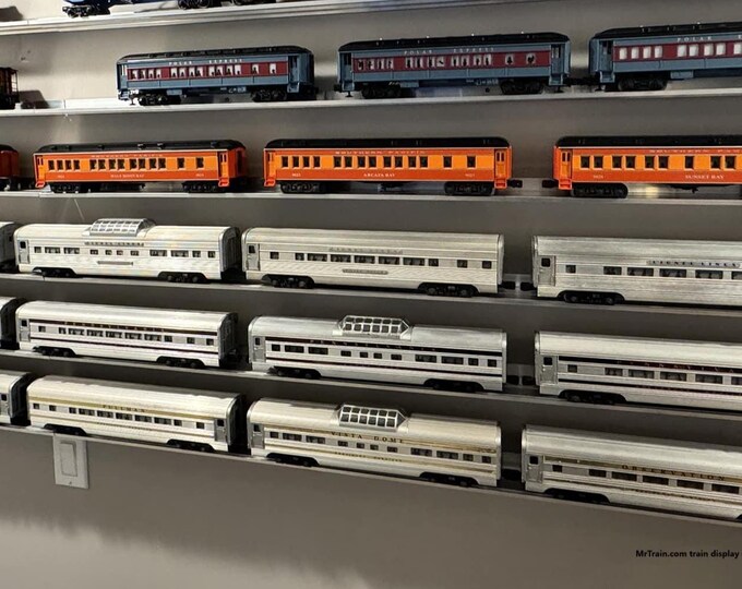 Train Shelving - O Scale Train Shelving - Train Display Shelving ...