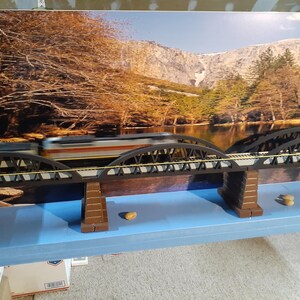 HO Scale Bowstring Bridge – Miniature Train Scenery & Doll House Garden ...