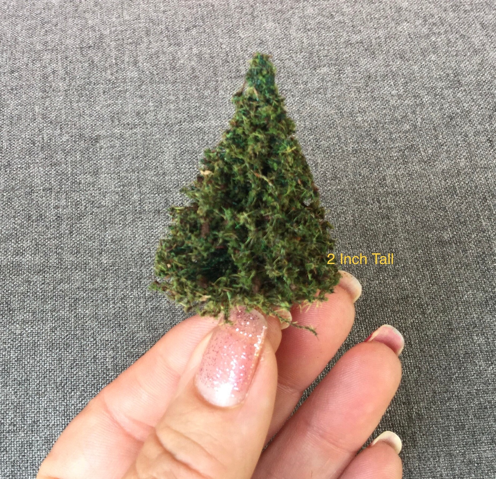 MINIATURE PINE TREE Choose a Size Doll House Model - Etsy