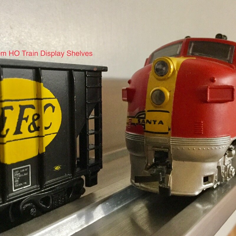 Ho Scale Train Display Case - Etsy