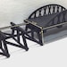 O Scale Bridge With Trestle | 30" Long Miniature Train & Railroad ...