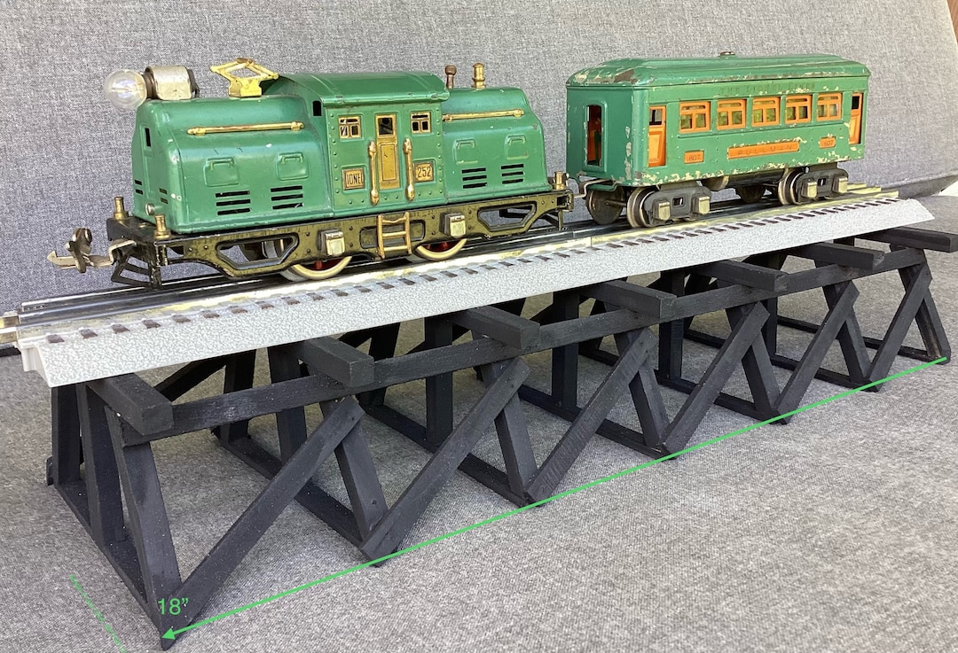 O Scale Train Trestle 18” Bridge | O Gauge Trains, Fasttrack, Scenery ...