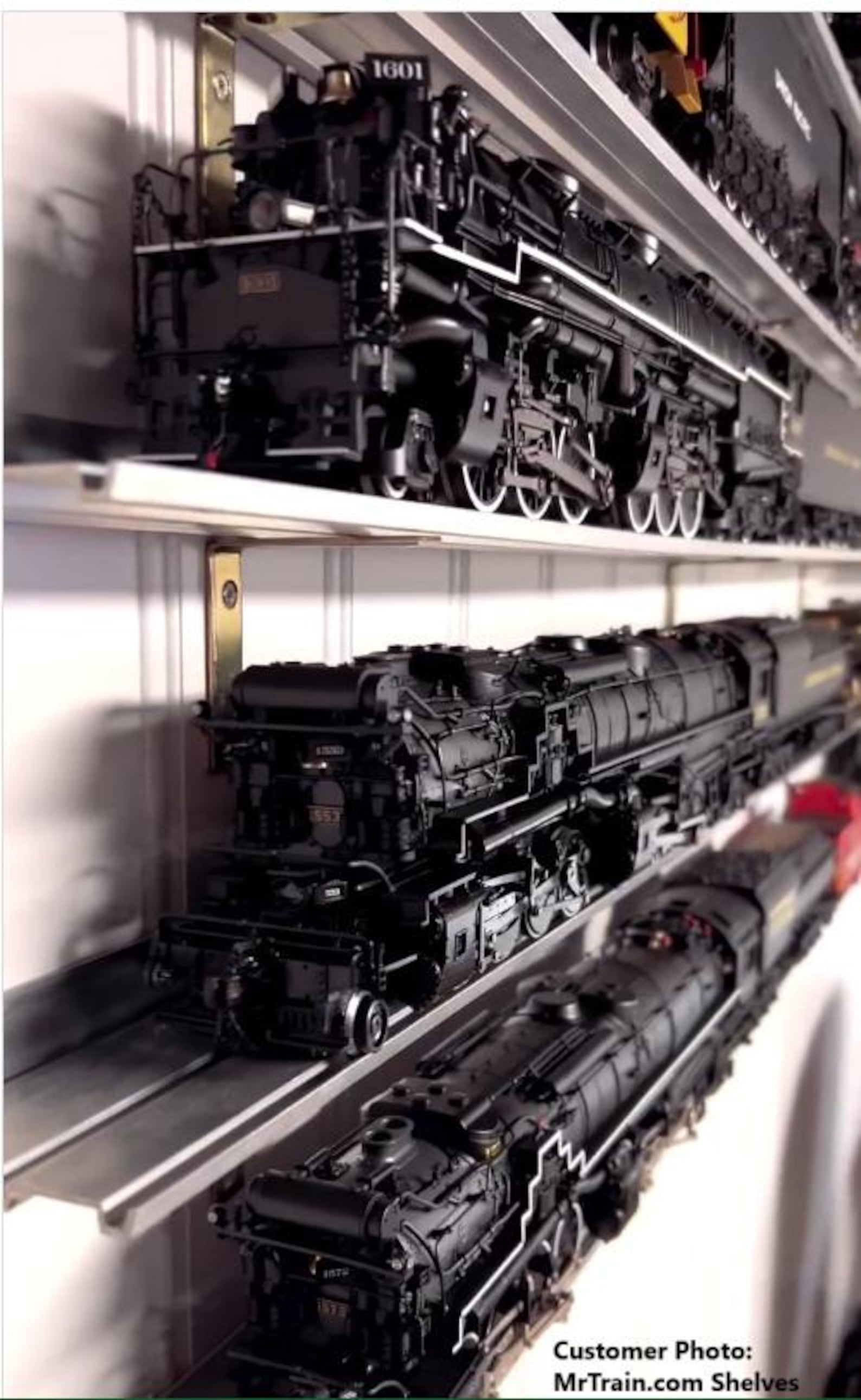 O Scale Model Train Display Shelves - 48 Inch - Set of 2 - Etsy