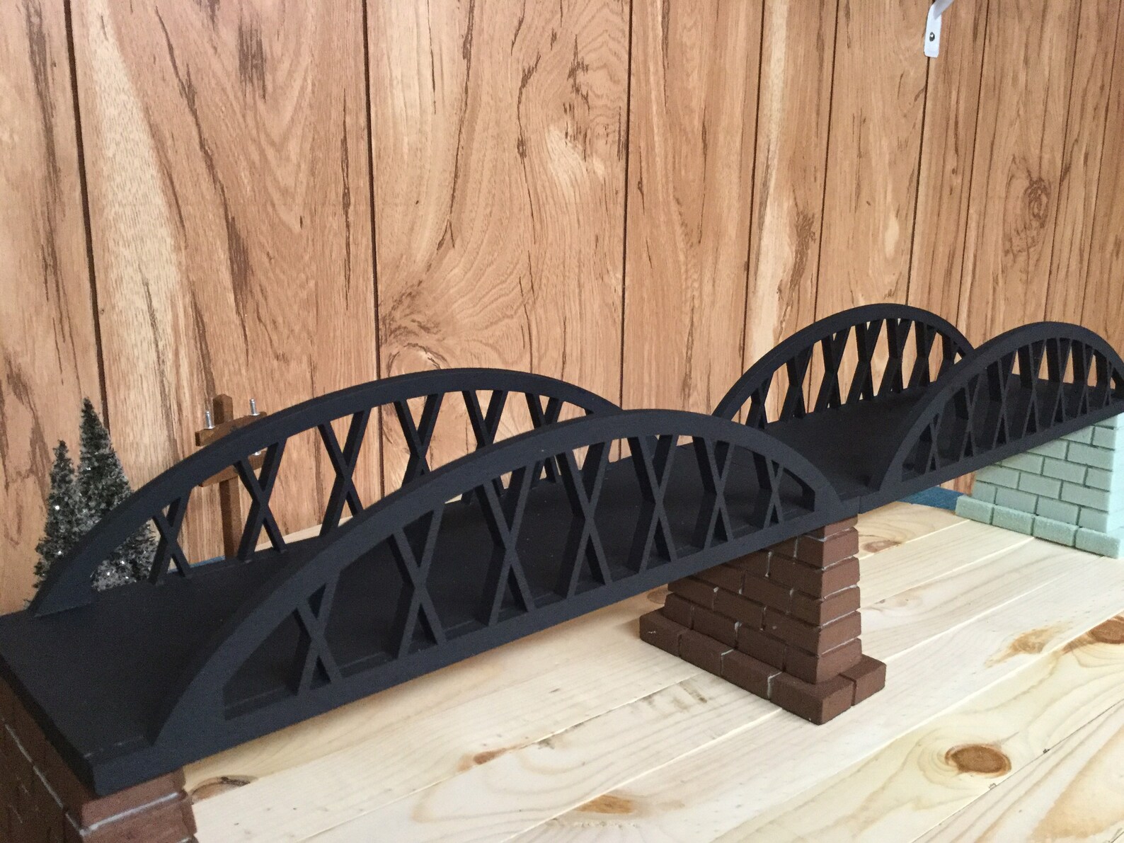TRAIN BRIDGE O Scale Model Railroad Bowstring O Gauge - Etsy