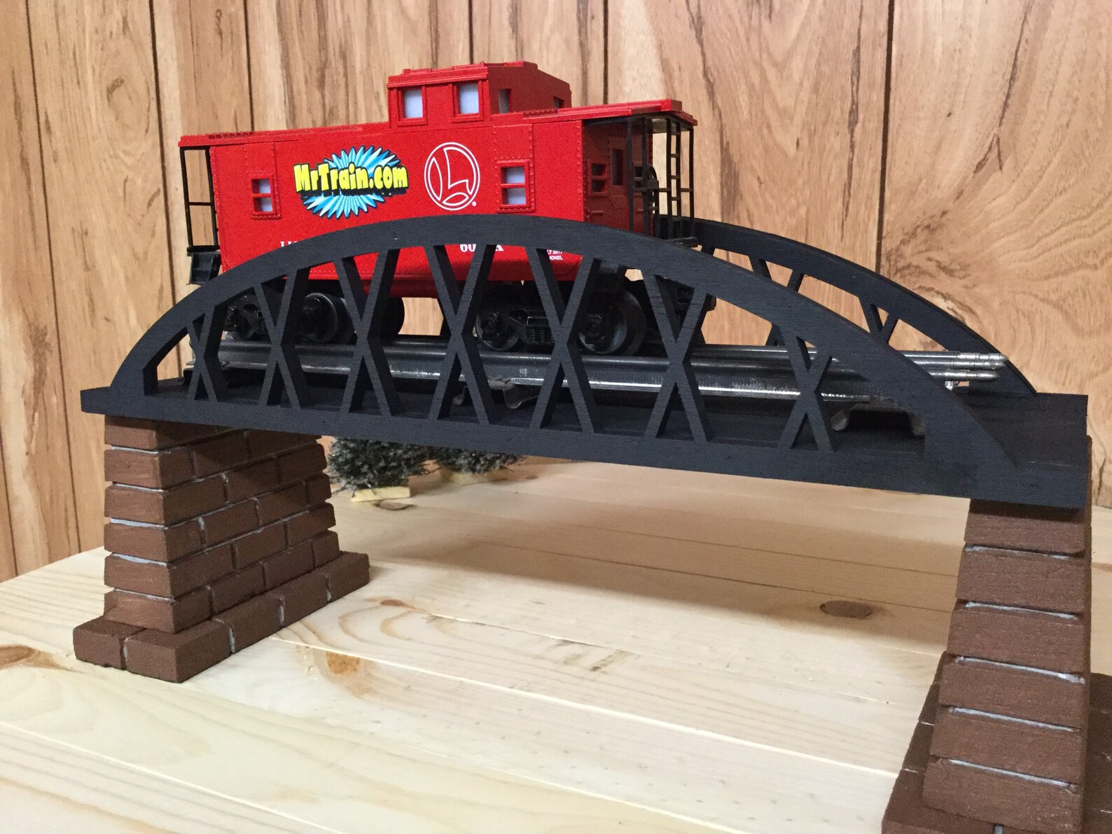 TRAIN BRIDGE O Scale Bowstring Model Railroad O Gauge | Etsy