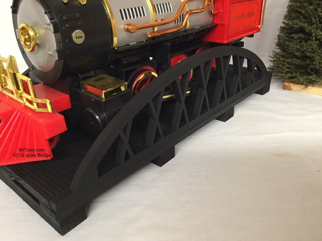 TRAIN BRIDGE for G Scale Trains & Railroad Scenery / 12 Inch Bowstring ...