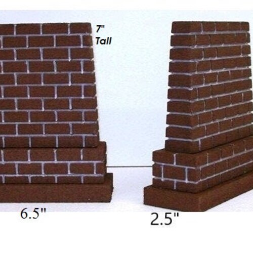 O Scale BRIDGE PIERS Set of 2 Miniature Scenery Model - Etsy